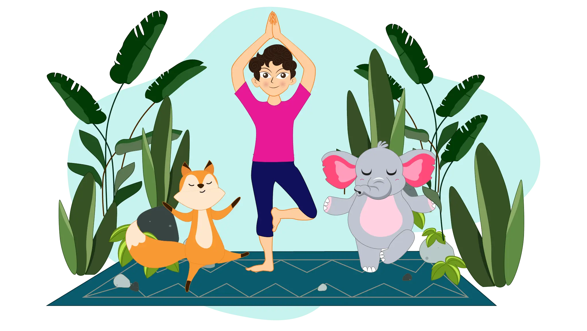 Jungle Yoga Trail - Yoga Guppy